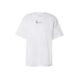 Karl Kani Herren T-Shirt "Karl Kani Small Signature Essential Tee 2 Pack"wei&szlig;, rose, Gr. XS, unifarben, 100% Baumwolle, Shirts