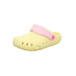 superfit Pantolette SPLASH C in Gelb/Rosa | Gr.: 29