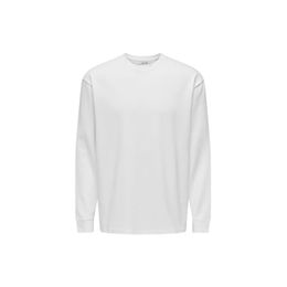 Only & Sons Only&Sons Langarmshirt in white | Gr.: L