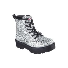 Skechers Stiefel Gravlen Hi - Doodle Down in silberfarben | Gr.: 31