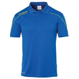 uhlsport Polo "Stream 22 Polo Shirt" in Blau | Gr.: 152