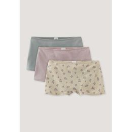 Hessnatur Panty 3er-Pack aus Bio-Baumwolle in perlmutt | Gr.: 122/128