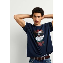 Pepe Jeans Herren Print-Shirt "print t-shirt CEDON TEE"dulwich blau, Gr. L, 100% Baumwolle, Shirts