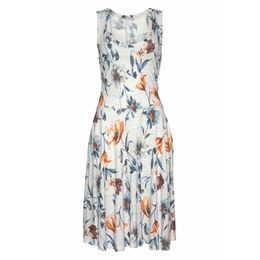 Vivance by Lascana Jerseykleid in grau-meliert-bedruckt | Gr.: 40