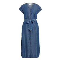 Vila Maxikleid in Dark Blue Denim | Gr.: 38