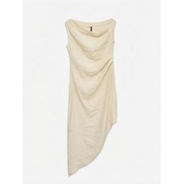V&eacute;ro Moda Vero Moda Asymmetrisches Kleid in Birch | Gr.: S