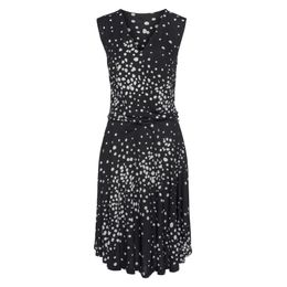 Vivance by Lascana Jerseykleid in schwarz-wei&szlig;-bedruckt | Gr.: 36