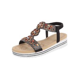 Ital-Design Sandale & Sandalette in Schwarz | Gr.: 40