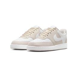Nike Court Vision Low Premium Sneaker Damen in wei&szlig; | Gr.: 38