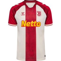Hummel Jersey 'SSV Jahn Regensburg 26/27' male size S Yellow / Red / Dark red / Off white
