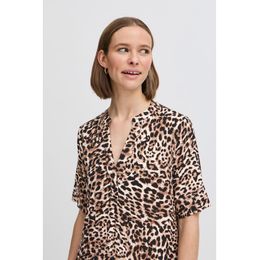 b. young Kleid BYMMJOELLA Loose fit in Birch Leopard | Gr.: 46