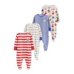 next Romper/Bodysuit boy size 62 Cream / Dark blue / Yellow / Red