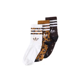 adidas originals Socken Herren Gr&ouml;&szlig;e 40/42 karamell / dunkelbraun / wei&szlig;