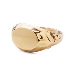 Sidegren Ring 'Molten' male size 70 Gold
