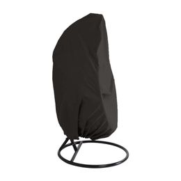 Home Deluxe Regenabdeckung f&uuml;r H&auml;ngesessel CAPE CIELO - Schwarz