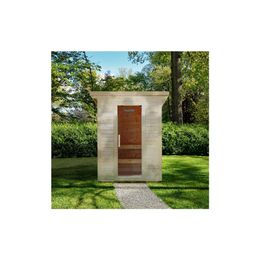 Home Deluxe Saunahaus Outdoor TALO M - 191 x 157 cm f&uuml;r 2 Personen