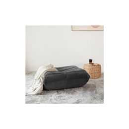 Home Deluxe Relaxsessel Hocker CHILL - Anthrazit