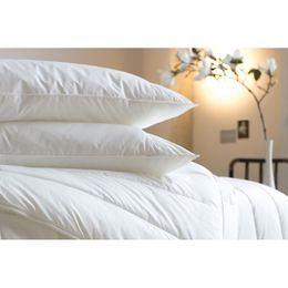 Centa Star Kunstfaserbettdecke &raquo;Vital Plus&laquo; warm 1 Stk. tlg. gepr&uuml;ft mit Qualit&auml;tsversprechen wei&szlig; Bezug: 100% Baumwolle. F&uuml;llung: 100% Polyester B/L: 135cm x 