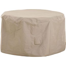 siena GARDEN Gartenm&ouml;bel-Schutzh&uuml;lle &raquo;Sitzgruppenh&uuml;lle Plus&laquo; &Oslash; 150 x H85 cm Polyester B/H/L: 150cm x 85cm x 150cm 150x150x80