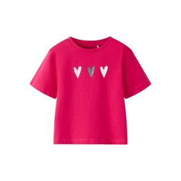 name it M&auml;dchen T-Shirt &raquo;NMFFINULA NREG SS TOP BOX PB&laquo; 104