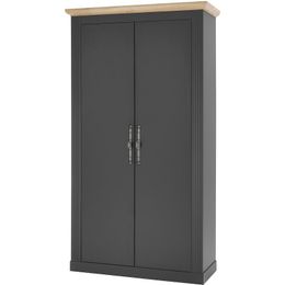 OTTO home Schuhschrank &raquo;Westminster, Schrank im Landhausstil, Hochschrank, Garderobenschrank&laquo; Metallgriffe, viel Stauraum, in 2 Farben erh&auml;ltlich, 203