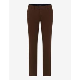 Eurex By Brax Eurex Herren Flatfronthose Style JIM, dunkelbraun, Gr. 60