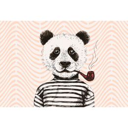 ARCHITECTS PAPER Fototapete &raquo;Atelier 47 Modern Panda 1&laquo; abstrakt glatt Vlies, Wand, Schr&auml;ge, Decke bunt Vlies B/L: 4m x 2,7m