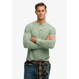 Superdry Herren Langarmshirt &raquo;LW TEXTURED GRANDAD TOP&laquo; M
