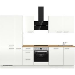 Nobilia K&uuml;chenzeile &raquo;"Laser II", NEU: individuell anpassbar mit gratis Profi-Beratung&laquo; vormontiert, 300 cm breit, optional mit verschiedenen E‐Ger&auml;te-
