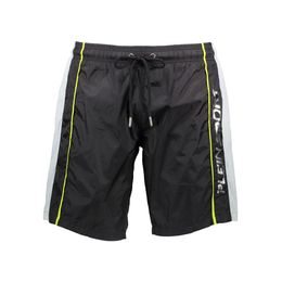 Plein Sport Badeshorts in Schwarz - 70% | Gr&ouml;&szlig;e L | Herren-bademode-sport