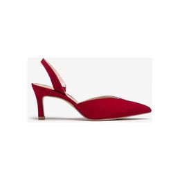 Unisa Leder-Pumps in Rot - 50% | Gr&ouml;&szlig;e 38 | Pumps