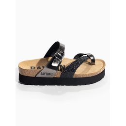 BAYTON Zehentrenner "Andromac" in Schwarz - 44% | Gr&ouml;&szlig;e 42 | Damen-sandalen