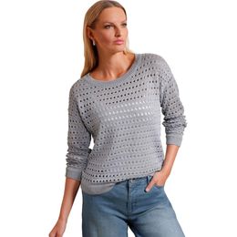Heine Pullover in Grau - 70% | Gr&ouml;&szlig;e 44 | Damen-pullover-cardigans