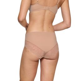 Triumph Damen Slip "Pretty Micro Maxi", Gr. M, beige, Microfaser, Obermaterial: 61% Polyamid, 39% Elasthan, Unterhosen, nahtlos