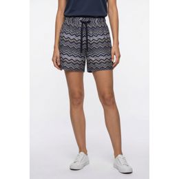 Street One Damen Shorts "Style Emee", bunt, Gr. 38, gemustert, Web, Obermaterial: 88% Viskose, 12% Polyamid. Futter: 100% Viskose, Hosen,