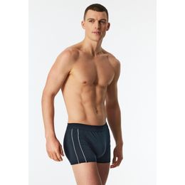 Schiesser Herren Boxershorts "Comfort Fit", Gr. 5, schwarz, Single Jersey, Obermaterial: 95% Baumwolle, 5% Elasthan, Unterhosen, ohne Eingriff,
