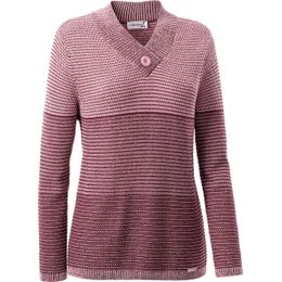 V-Ausschnitt-Pullover