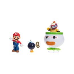 Jakks Pacific Super Mario and Bowser Jr. Clown Cart in Sammlerbox ab 3 Jahre | Gr.: onesize
