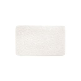 Villeroy & Boch Villeroy & Boch Multifunktionsteller quadratisch Manufacture Rock Blanc 28 x 17 cm wei&szlig; in wei&szlig; | Gr.: onesize
