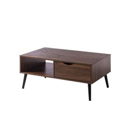 home24 Couchtisch GJORA in Walnuss Dekor | Gr.: onesize