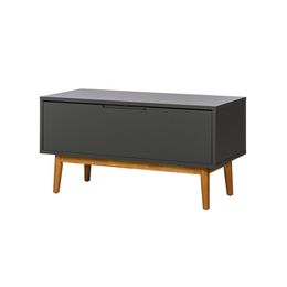 home24 Garderobenbank LINDHOLM in Grau | Gr.: onesize