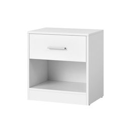 VASAGLE Nachttisch Custos in Wei&szlig; - (B)39 x (H)41 x (T)28 cm | Gr.: onesize