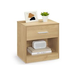 VASAGLE Nachttisch Custos in Strohgelb - (B)39 x (H)41 x (T)28 cm | Gr.: onesize