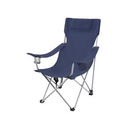 Songmics Campingstuhl Sandy in Dunkelblau - (B)70 x (H)91 x (T)81 cm | Gr.: onesize