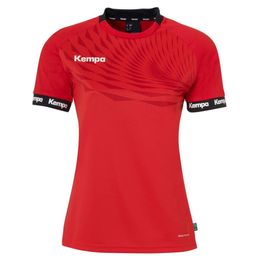 Kempa Trainings-T-Shirt WAVE 26 WOMEN in rot/chilirot | Gr.: XL
