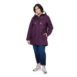 Ulla Popken Funktionsjacke in brombeere | Gr.: 50-52