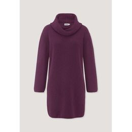 hessnatur Strickkleid Relaxed aus reiner Bio-Baumwolle in fuchsia | Gr.: XL