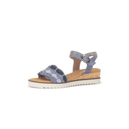 Gabor Riemchensandalen in blau | Gr.: 40-dot-5