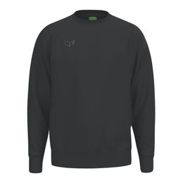 Erima Unisex Erwachsene, Erwachsene Sweatshirt in schwarz | Gr.: L