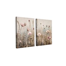 OnlyWow Leinwandbild 2er Set | Gr.: 120 x 90 cm